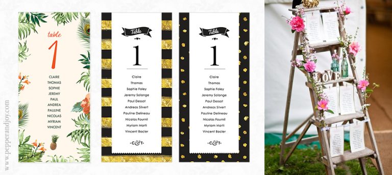 8 conseils pour réussir votre plan de table